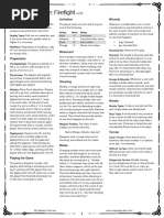 MESBG Cheat Sheet | PDF | Shield | Spear