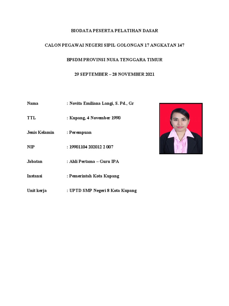 Biodata