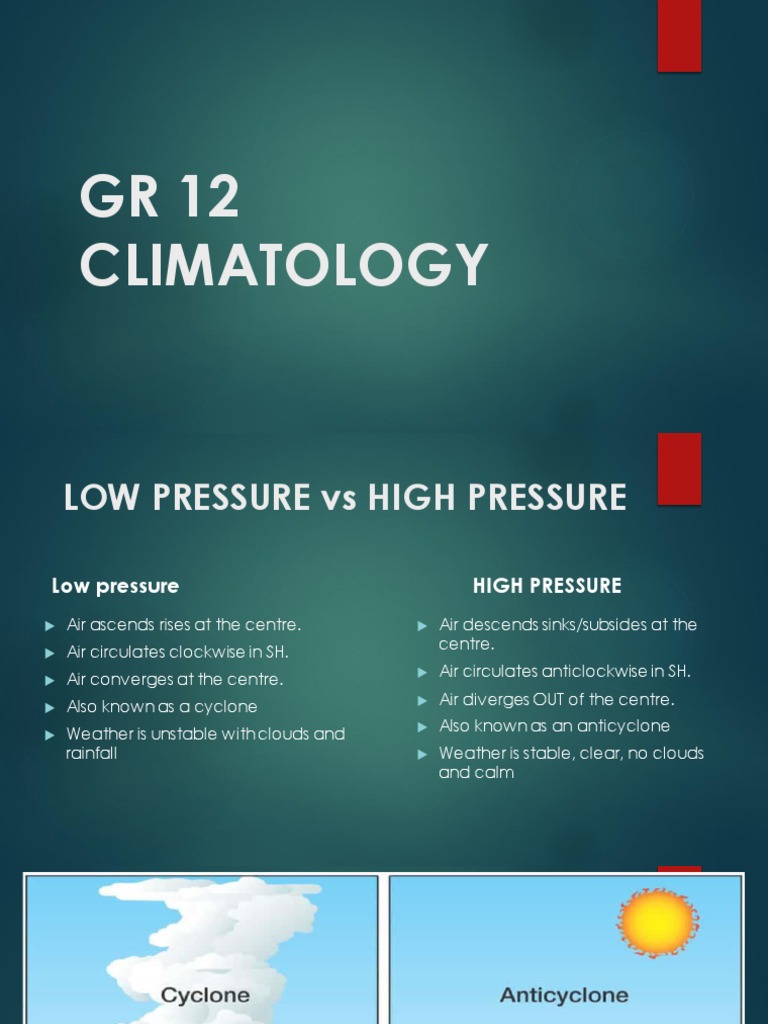 GR 12 Climatology Part 1 | PDF | Tropical Cyclones | Eye (Cyclone)
