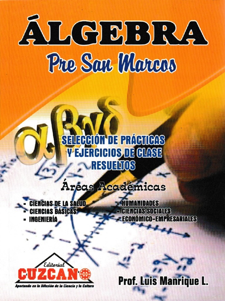 Álgebra - Cuzcano | PDF