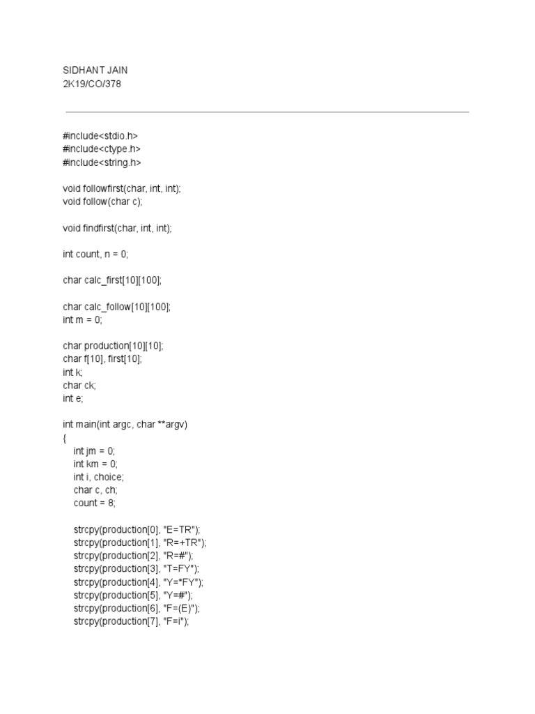 2K19 - CO - 378 SIDHANT JAIN - Program-3 | PDF | Computer Programming | Software Engineering
