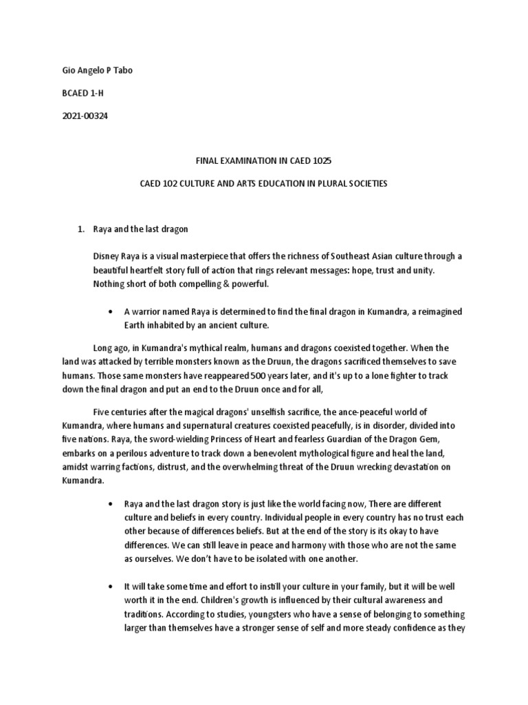 Final Exam in CAED 102 | PDF | Learning | Second Language