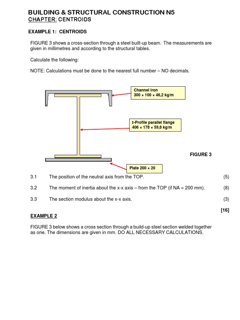 BSC N5 Centroids Worksheet | PDF | Technology & Engineering
