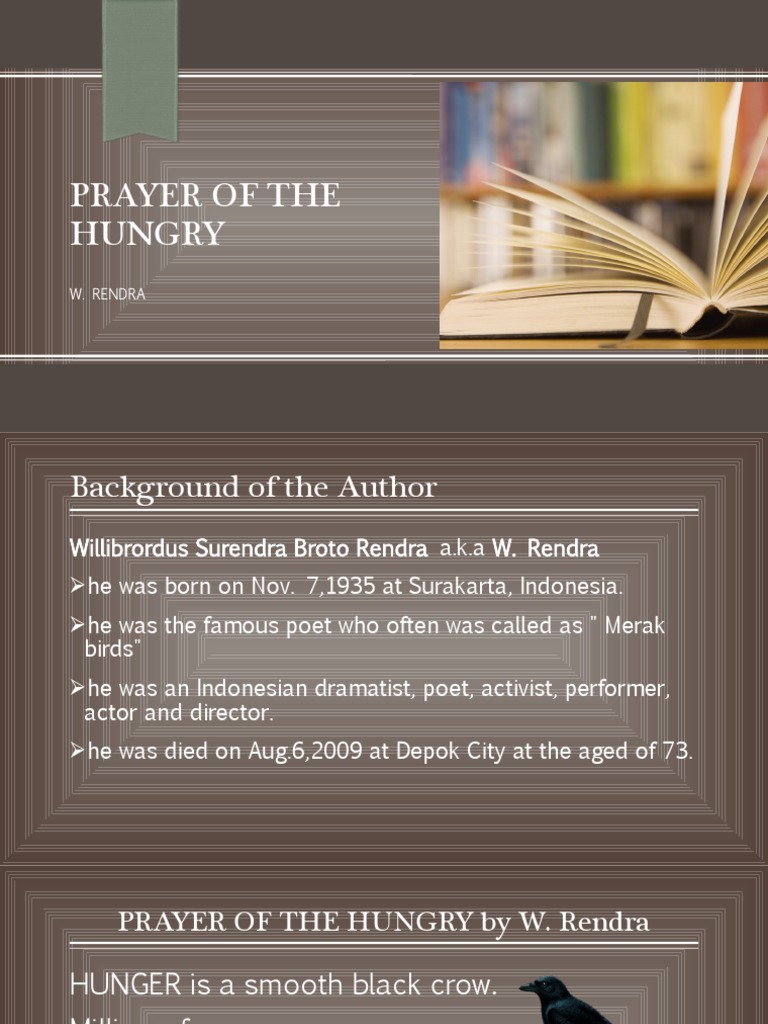 Prayer of The Hungry | PDF