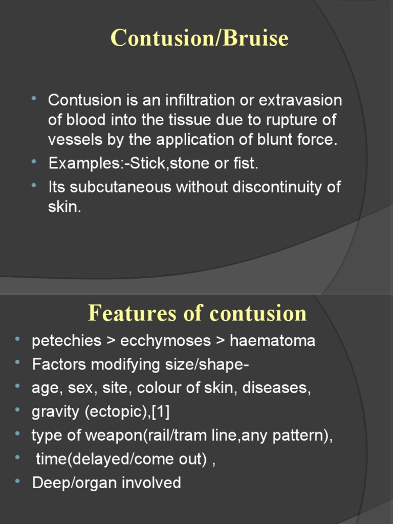 Characterization of Bruises Using Ultrasonography for Potential ...