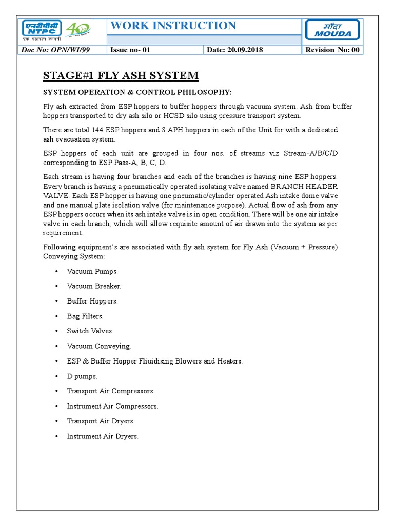 Optimizing Fly Ash Evacuation: A Comprehensive Guide to the Operation ...
