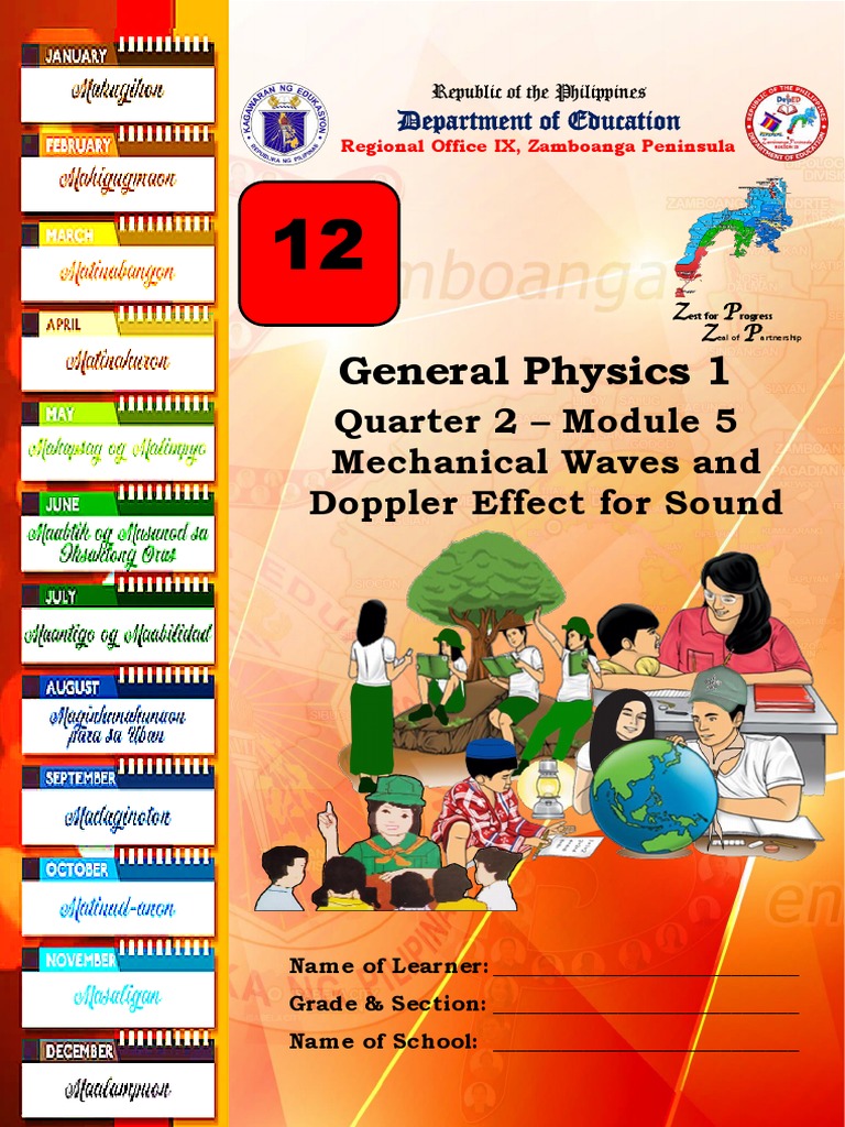 General Physics 1: Quarter 2 - Module 5 Mechanical Waves and Doppler ...
