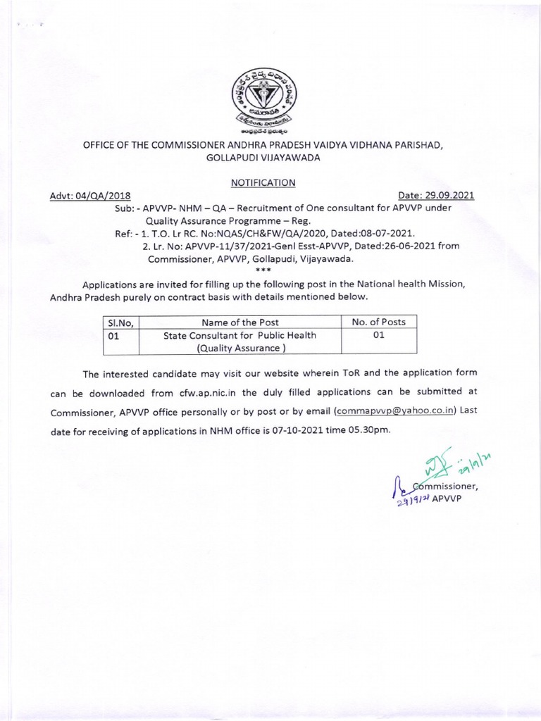 One Consultant For APVVP 2021 | PDF | Quality Assurance | Health Care