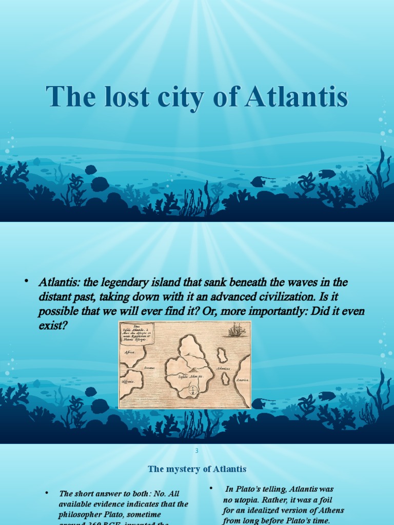 Atlantis Slideshow | PDF | Atlantis | Plato