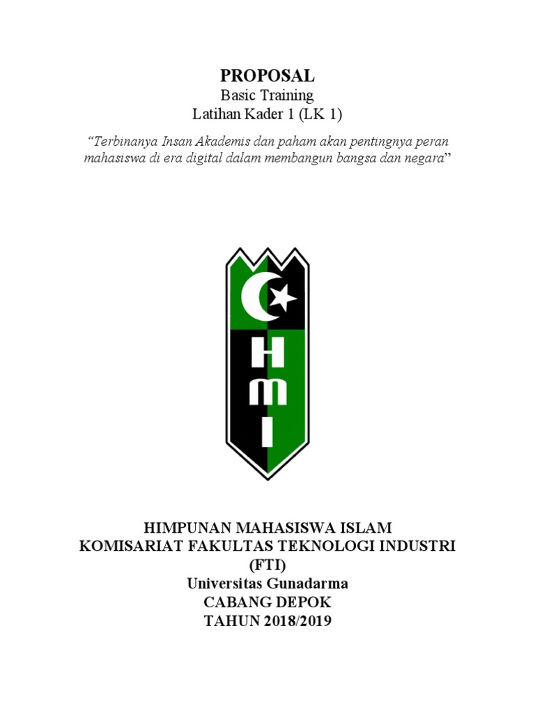 Proposal LK 1 Hmi | PDF