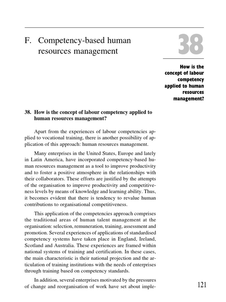 HR Competencies | PDF | Human Resources | Human Resource Management