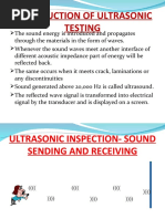 Ultrasonic Testing Formulas | PDF | Wavelength | Waves