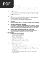Quarter 1 Module 1 Computer 7 | PDF | Computer Data Storage | Input/Output