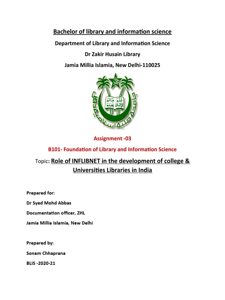 Bachelor of Library and Information Science | PDF | Libraries | Digital ...