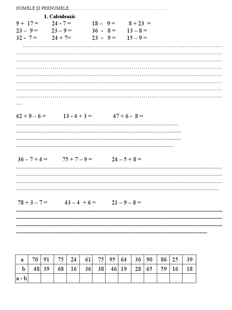 Adunari Scaderi | PDF