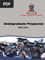 Printable Prospectus 2025 2026 | PDF | Bachelor's Degree | University ...