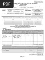 SALN Sample Form for Public Officials | PDF | Net Worth | Money
