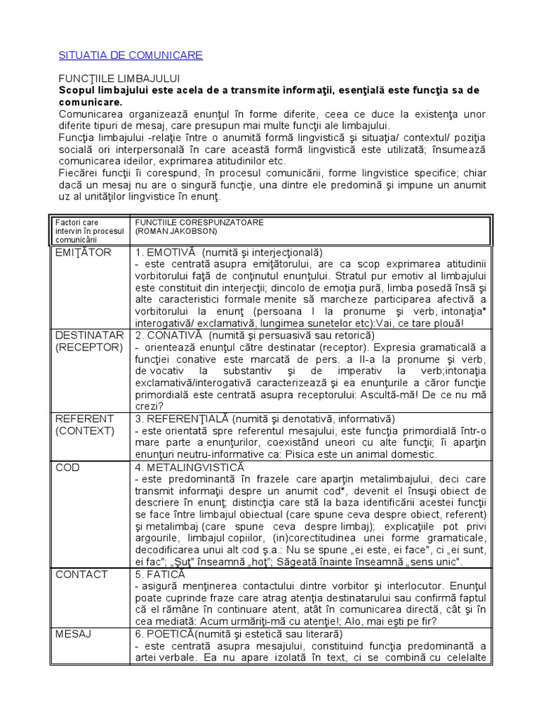 Oral Romana Teorie | PDF