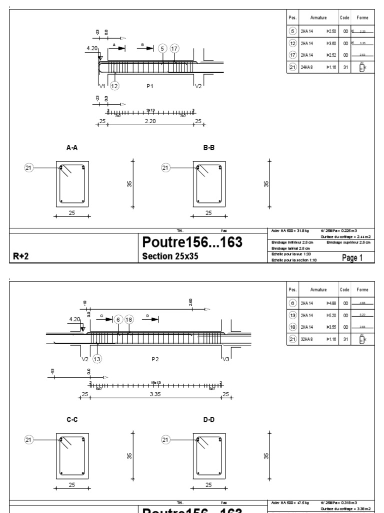 Poutre Continue 2 | PDF