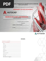 Lesson 1 - Introduction To AutoCAD | PDF | Auto Cad | Computer Aided Design
