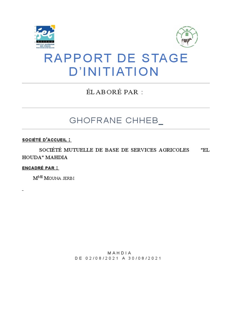 Rapport de Stage | PDF | Comptabilité | Banques
