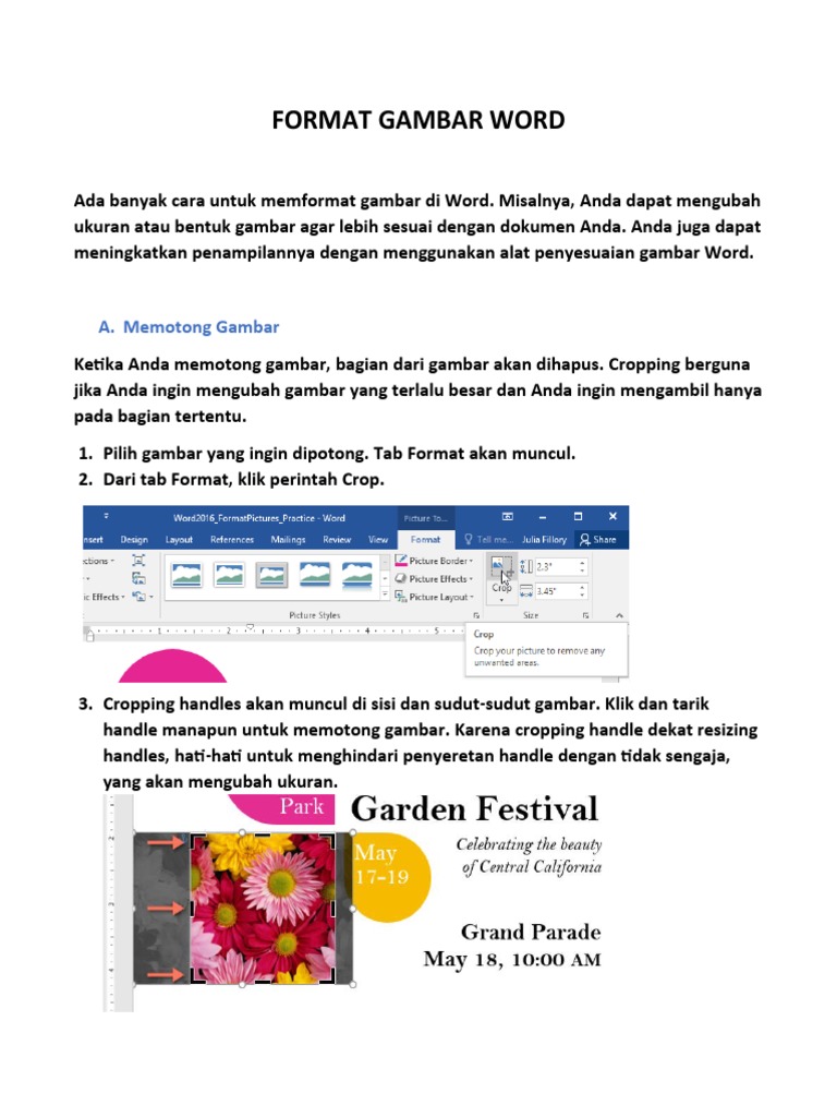 Format Gambar Word | PDF