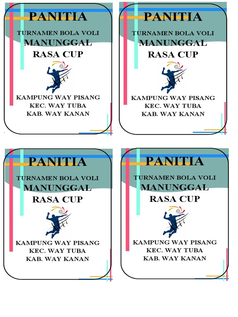 Panitia Voli | PDF | Memasak, Makanan, & Anggur
