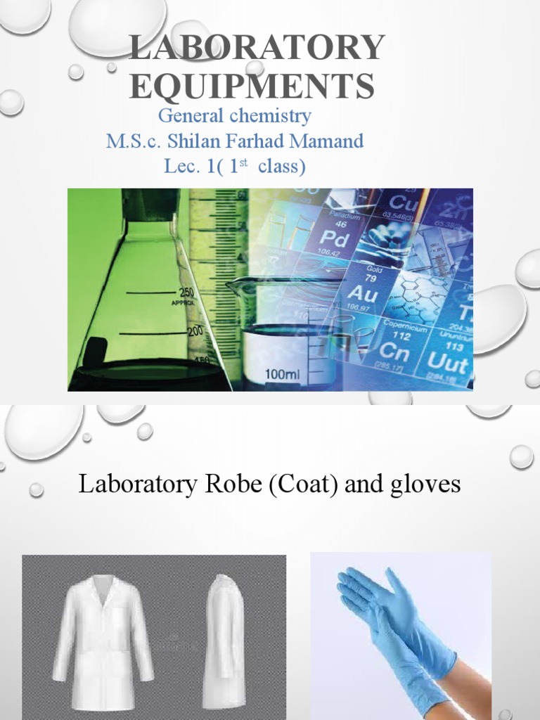Laboratory Equipments Lec 1 | PDF | Laboratory Equipment | Chemistry