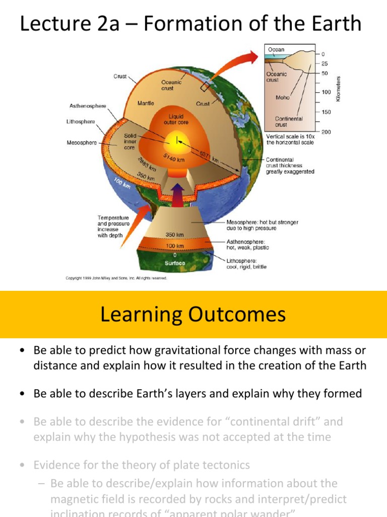 ESS 1 Lecture 2a - Formation of The Earth | PDF | Earth | Geology