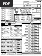 Fillable Pathfinder 2e Character Sheet | PDF | Gary Gygax Games ...