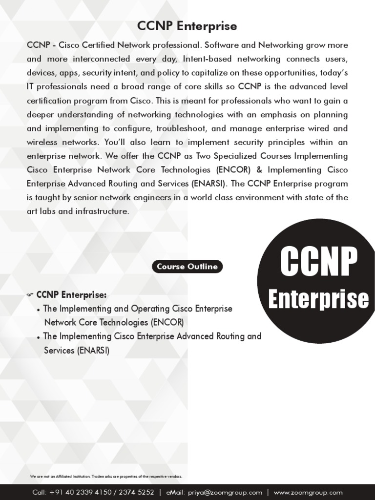 CCNP Enterprise | PDF | I Pv6 | Computer Network