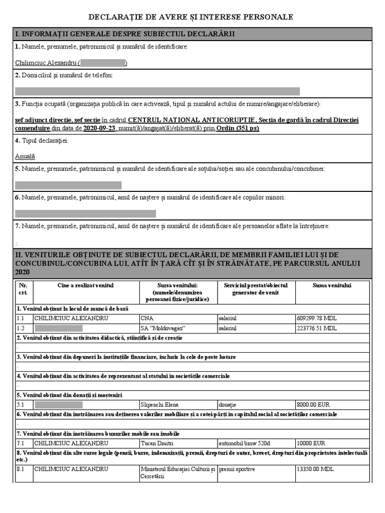 Declaration 600 de MII | PDF