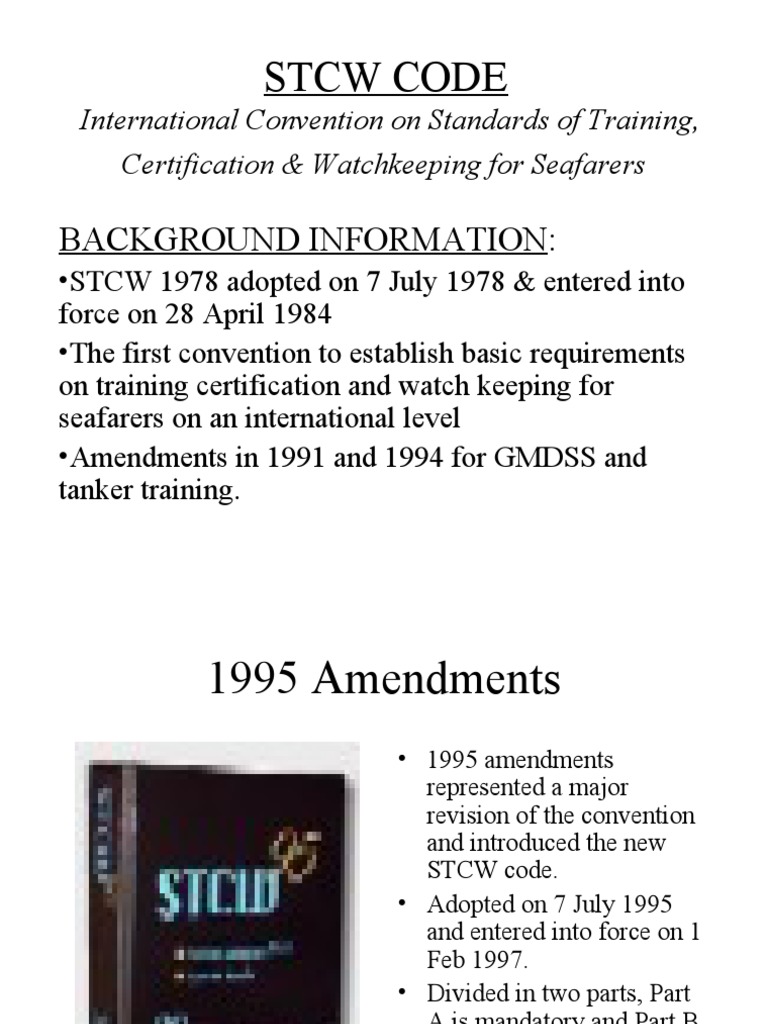 Lo 2 STCW Code | PDF | Business | Water Transport