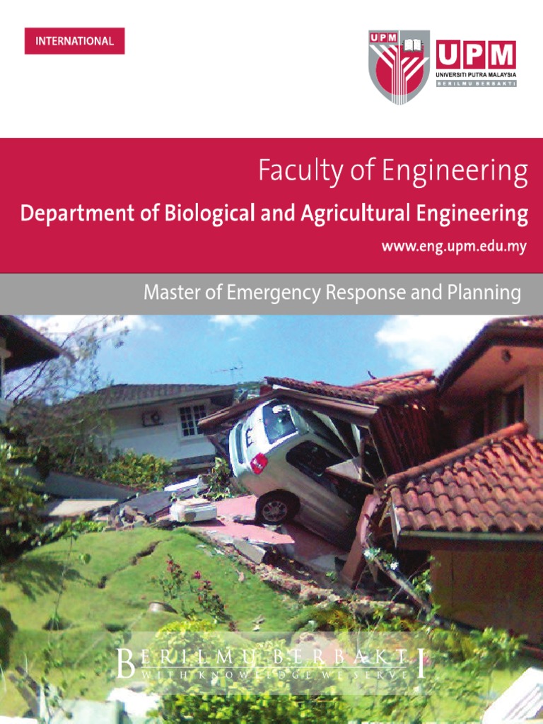 Master’s in Emergency Response Planning | PDF | Bachelor's Degree ...