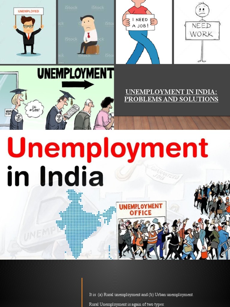 Unemployment in India: Issues & Solutions | PDF