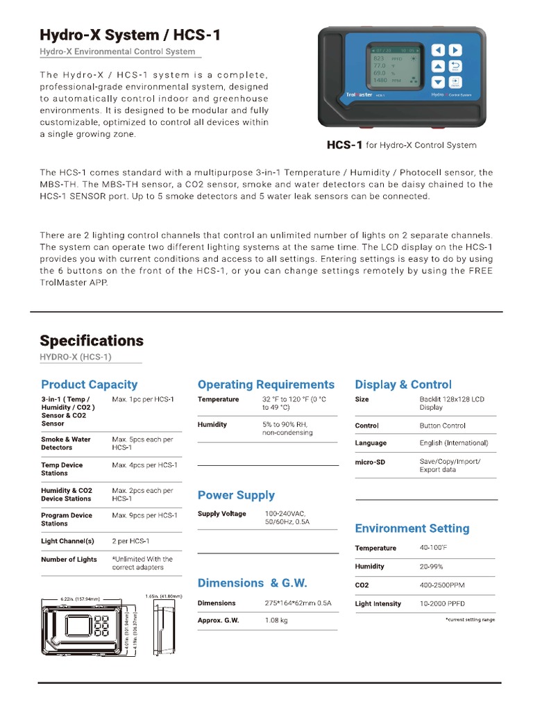 Trolmaster HSC1 | PDF