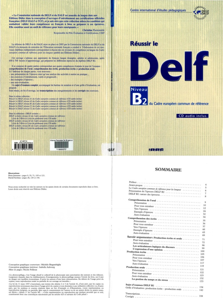 Delf B2 | PDF | Phrase | Cognition