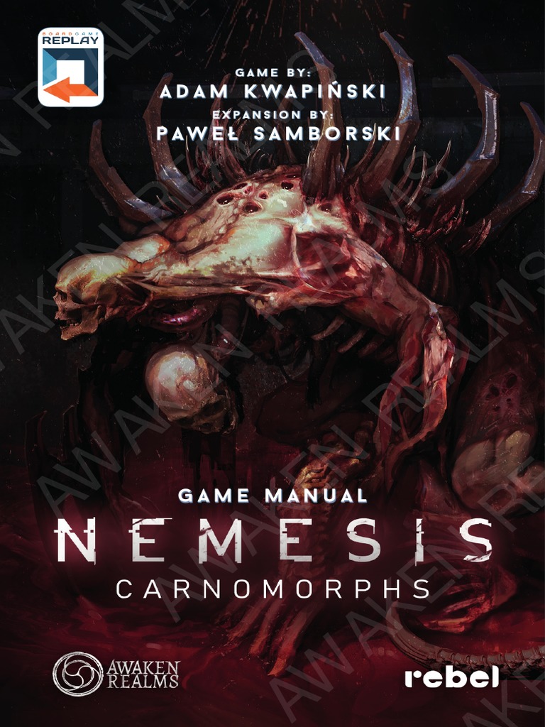 Nemesis Carnomorph Rulebook 180x280mm Eng | PDF