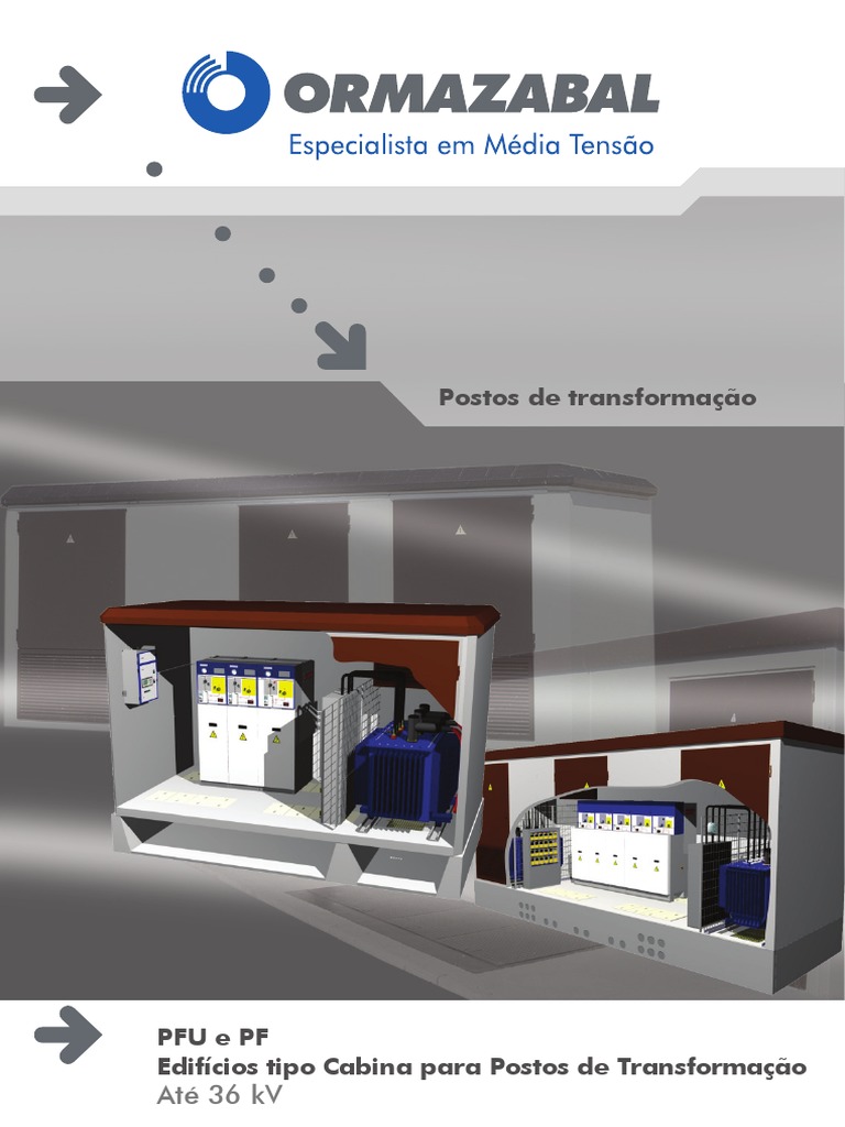 Postos de Transformação | Download grátis PDF | Substação elétrica ...
