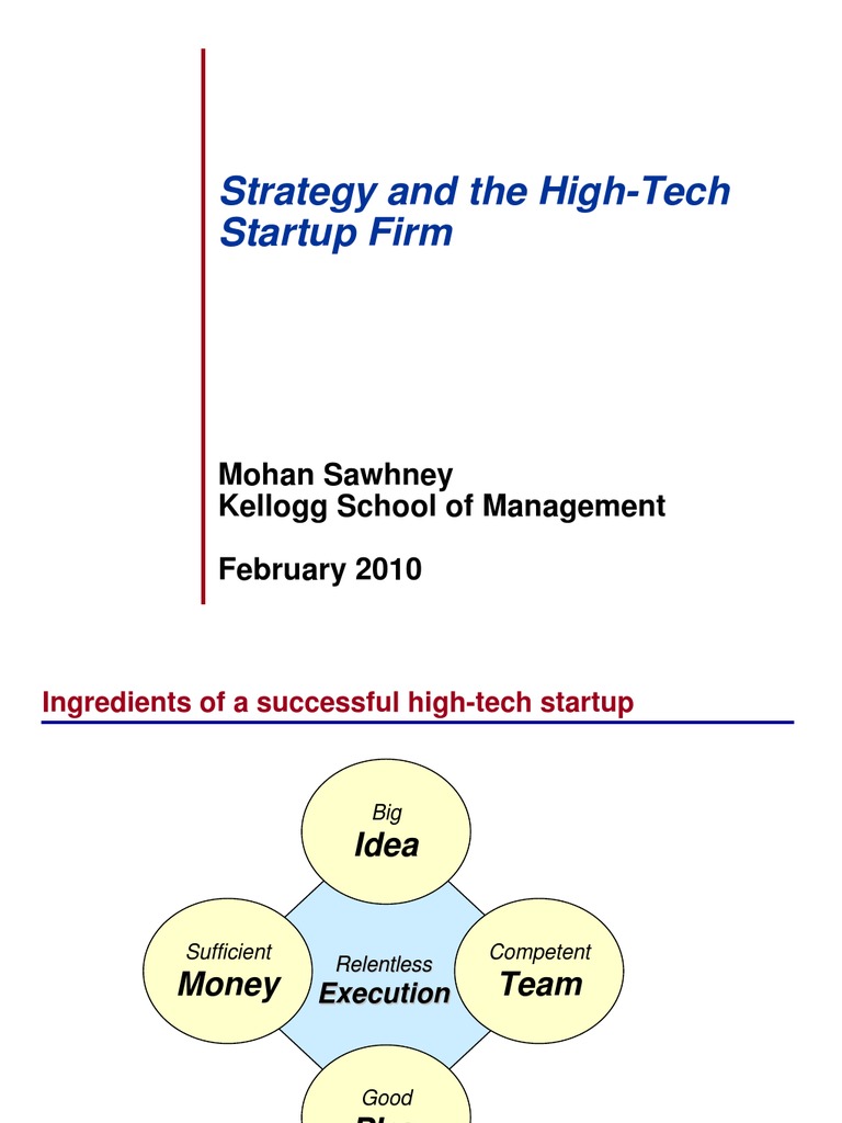 Startup Strategy | PDF | Business Plan | Marketing