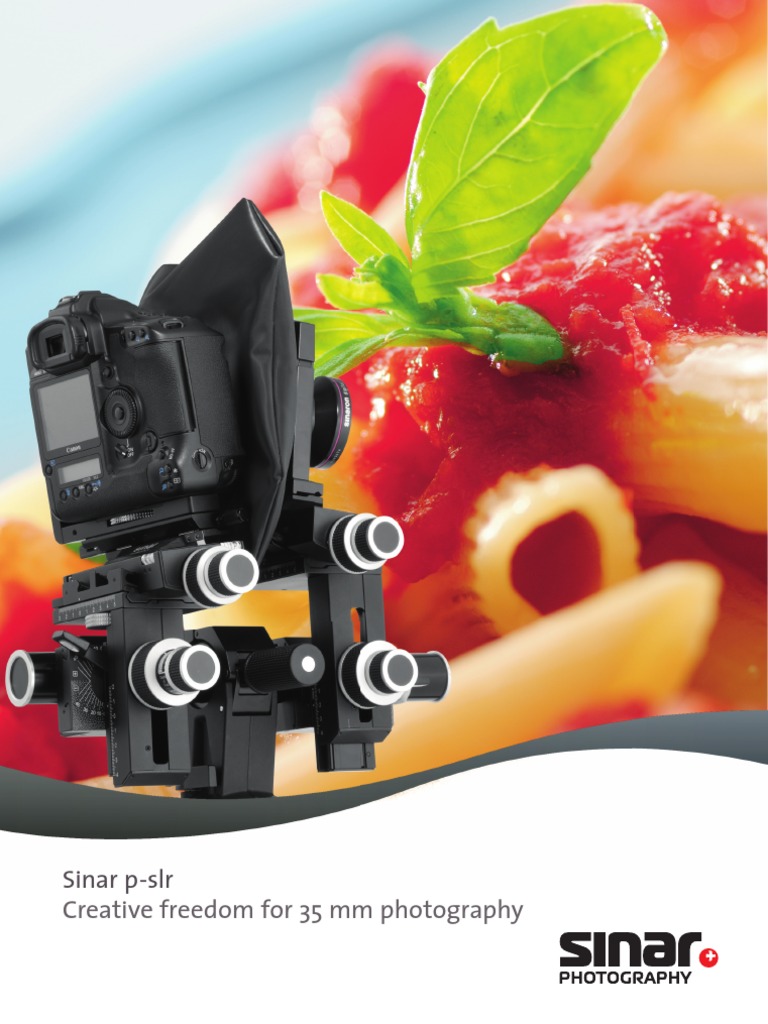 Sinar P-SLR EN | PDF | Single Lens Reflex Camera | Camera