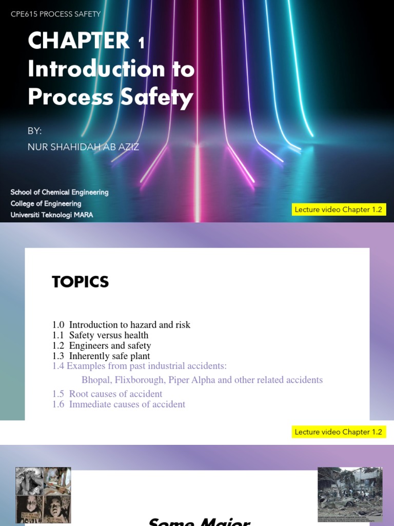 Process Safety for Engineering Students | PDF | Hazards | Risk