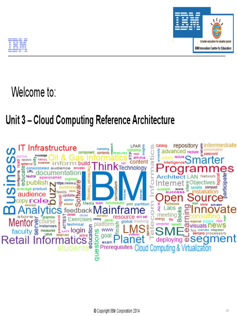 Welcome To:: Unit 3 - Cloud Computing Reference Architecture | PDF ...
