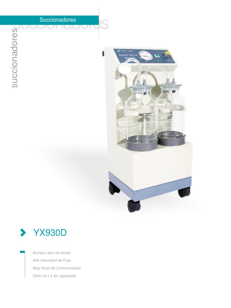 Ficha Técnica Succionador-Yx930d | PDF