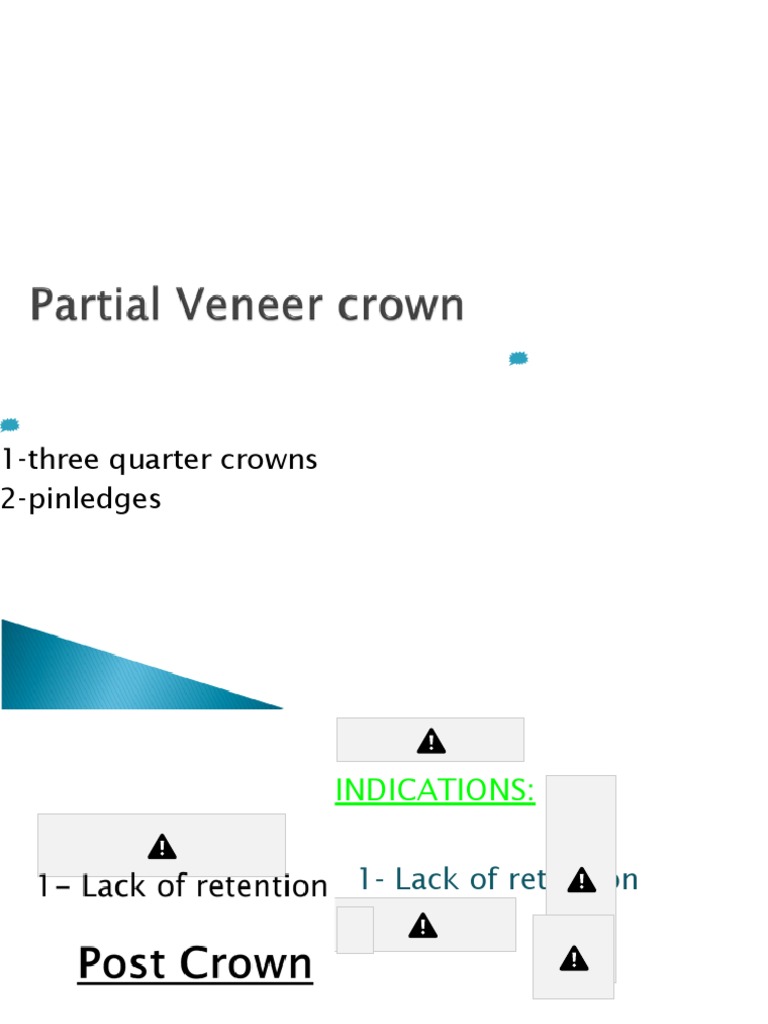 Dental Post-Crown Guidelines | PDF