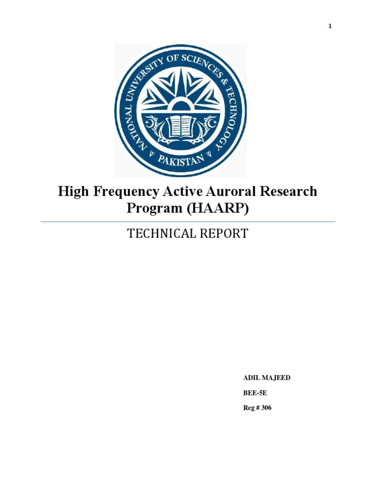 High Frequency Active Auroral Research Program (HAARP) : Technical ...