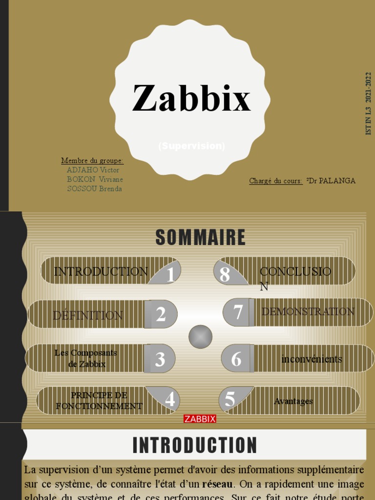 Zabbix | PDF | Serveur (Informatique) | Système d'exploitation