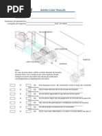 Checklist para tractocamion