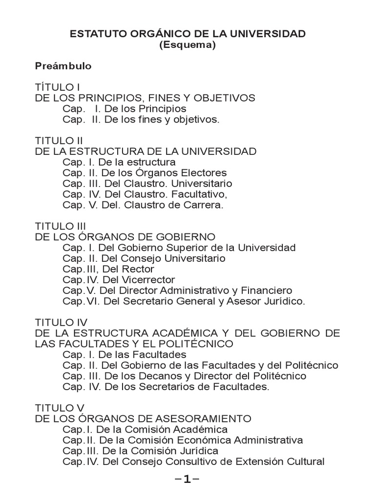 Estatuto Uatf | PDF | Universidad | Democracia