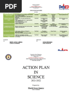 Science Action Plan Sy. 2023 2024 | PDF | Teachers | Science